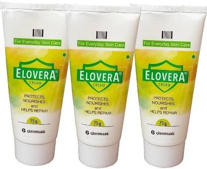 Glenmark Elovera Cream Pack of 3 - Price in India, Buy Glenmark Elovera ...