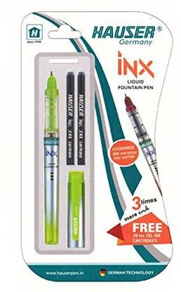 HAUSER INX HD BLUE WITH 2N JUMBO INK CARTRIDGES Fountain Pen - Buy ...