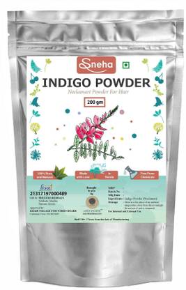 The Arte House Organic Indigo Powder(Kerala-made), Neelamari ...