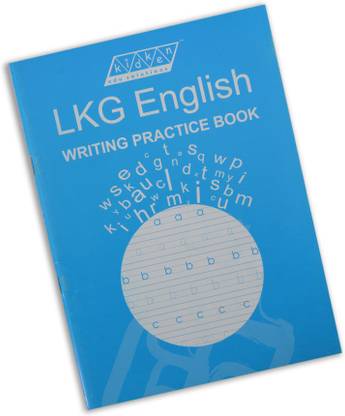 Kidken Montessori LKG - English Writing Book: Buy Kidken Montessori LKG ...