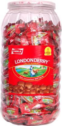 PARLE Londonderry Lacto Bonbon Rich Carsmelised Milk Candy Milk Candy ...