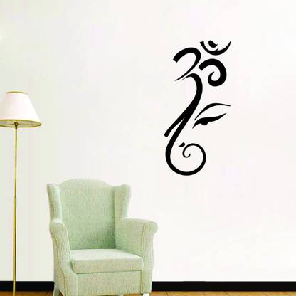 crystalsign Stylish Om Symbol For Wall Creative Sticker Price in India ...