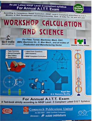 Workshop Calculation & Science For Annual A.i.t.t. Exam: Buy Workshop ...