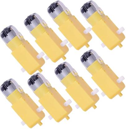 SPECTRACORE Dual Shaft Plastic Gear Bo Motor For Arduino, Robotics (8 ...