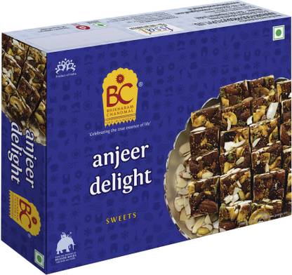 BHIKHARAM CHANDMAL Anjeer Delight 400g - Pack of 1 Box Price in India ...