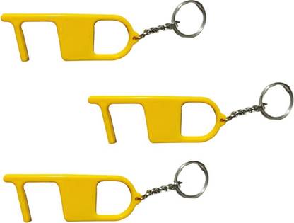 Uniqon (Set Of 3 Pcs) Safety Keys Hands-Free Contactless Door Opener ...