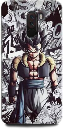 WallCraft Back Cover for POCO F1 GOKU, DRAGON BALL Z, ANIME, VEGETA ...