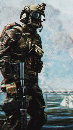 poster of COD Soldier gaming and superhero poster room walls( no need ...