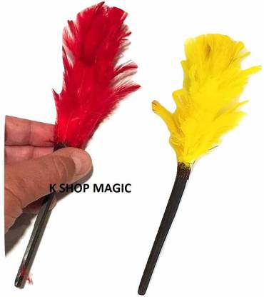 FUN MAGIC Mr. Magician Color Change Feather Plume Magic Trick Fun ...