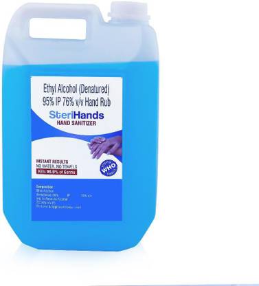 STERILON STERIHANDS HAND SANITIZER 5 LTR Hand Sanitizer Can - Price in ...