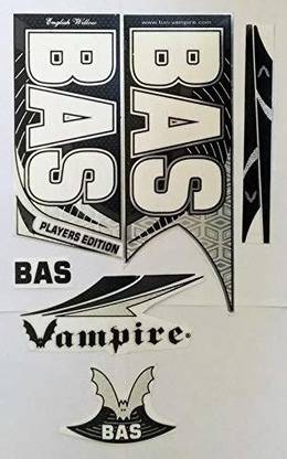 BAS Vampire Players Edition(Metallic) Cricket BAT Sticker Bat Sticker ...