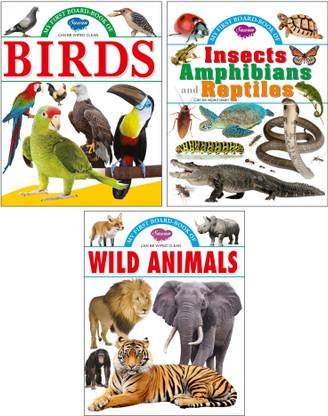 Best For Children Set Of 3 Board Books | My First Library Of Board Book ...