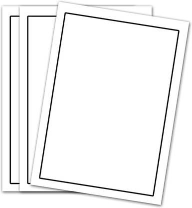 Flipkart.com | WAYTOBUY 30 Sheet Unruled One Side Border Assignment or ...