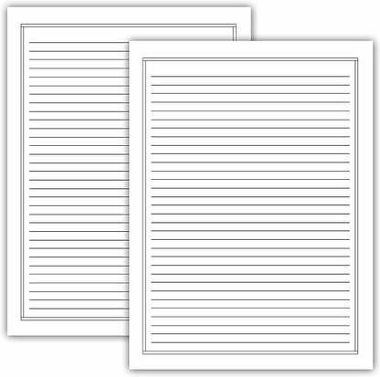 Flipkart.com | WAYTOBUY A4 60 Assignment Or Project 2 Line Black Border ...