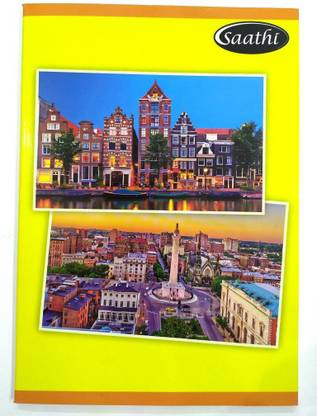 Saathi A-4 Register A4 Notebook Ruled 172 Pages Price in India - Buy ...