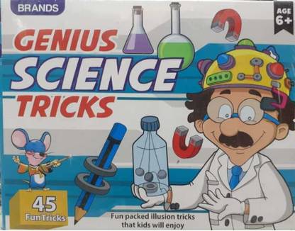 TradVision Brands Genius Science Tricks Educational Board Games Board ...