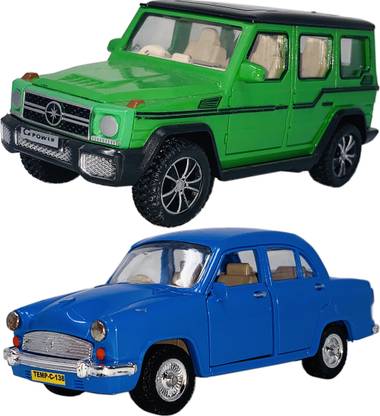 Giftary Small Size Kids Toy Cars Made From Plastic Set Of 2 Indian ...