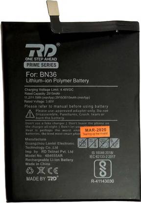 RD BN36 Battery - RD : Flipkart.com