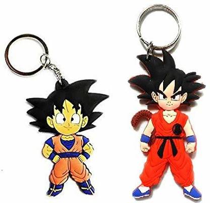 Blue Aura Set of 2 Goku Key Ring Key Chain Price in India - Buy Blue ...