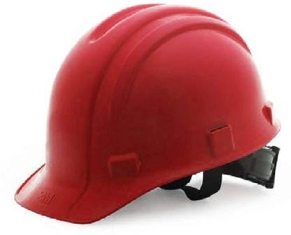 3M Safety helmet red Construction Helmet Price in India - Buy 3M Safety ...