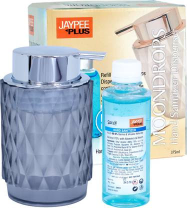 Jaypee Plus Moondrops dispender with free sanitizer 375 ml Sanitizer ...
