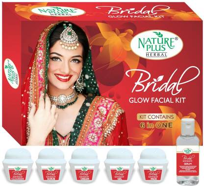 NATURE PLUS BRIDAL GLOW FACIAL KIT - Price in India, Buy NATURE PLUS ...