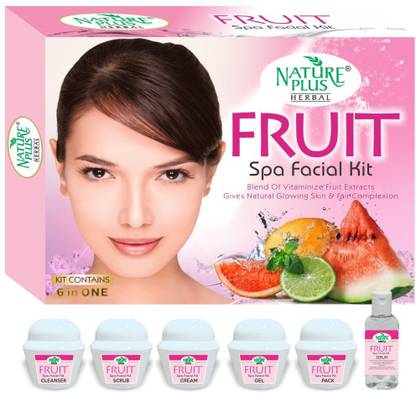 NATURE PLUS FRUIT FACIAL KIT - Price in India, Buy NATURE PLUS FRUIT FACIAL KIT Online In India ...