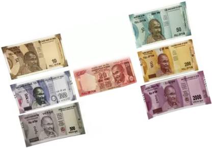 VK MART Kids Playing Prank Notes Indian Currency Notes for Fun/Churan ...