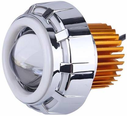 Ubee Motorcycle Strong/Weak Light LED Headlight Projector Lens Dual ...