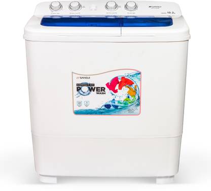 Sansui 10.2 kg Powerful Washer & Spin Semi Automatic Top Load Washing ...