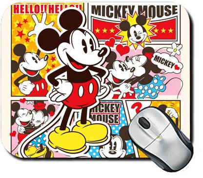The Printpack Premium Mouse- Pad Mickey Mouse Design Mousepad - The ...