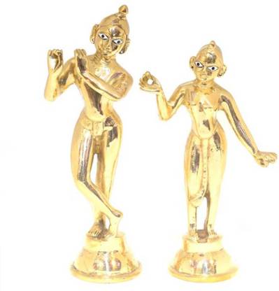 krishnagallery1 Pure Brass radha Krishan Statue Murti , Krishan Ji ...