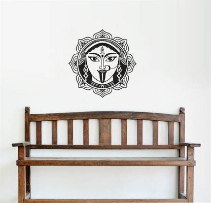 wildartcreation Maa Kali Religious Wall Sticker PVC Vinyl Medium Self ...