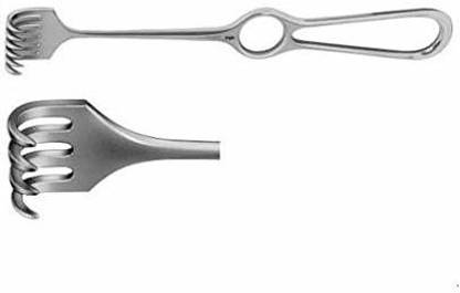 Forgesy volkman Retractor sharp 2 Prong Hand Held Retractor Price in ...