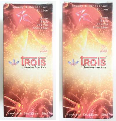 tRois JOINT & MUSCLE PAIN RELIEVER EMULSION Liquid - Buy Baby Care ...