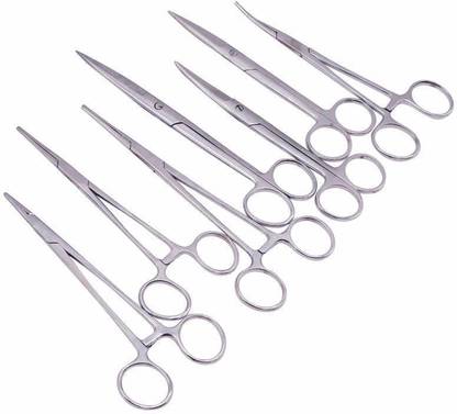 Forgesy Stainless Steel Surgical Scissors Straight curved Tip Scissors ...