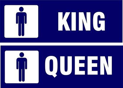 Signkart King, Queen Emergency Sign Price in India - Buy Signkart King ...