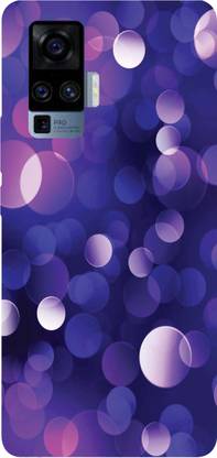 Everything. Back Cover for Vivo X50 Pro ( Blue Dots Print ...