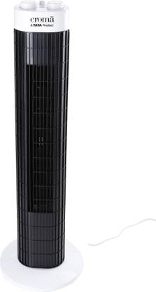 Croma Floor Standing Tower Fan (CRAF0028) 2 Blade Tower Fan Price in ...