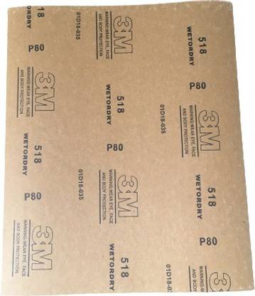 3M P80 Emery Sandpaper Price in India - Buy 3M P80 Emery Sandpaper ...