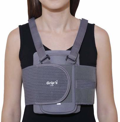 Grip's Sternal Brace/Chest Belt/Support with Suspender (D 04) S ...