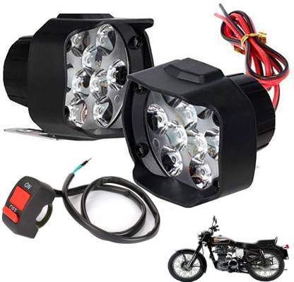 Shopland LED Fog Light for Royal Enfield Bullet 350 Price in India ...