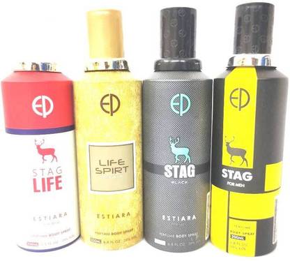 life estaria LIFE SPIRIT/STAG/STAG LIFE/STAG BLACK Perfume Body Spray ...