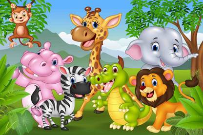 Children Famous Cartoon Poster|Kids Poster|Cartoon Popster For Kids ...