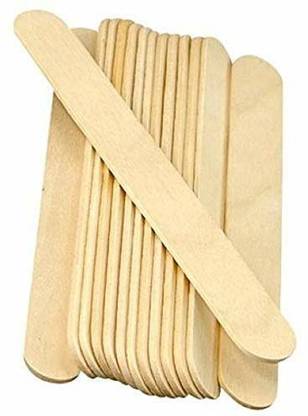 Msquare Supplies Wooden Ice Cream Sticks (50 Pcs) - Wooden Ice Cream ...