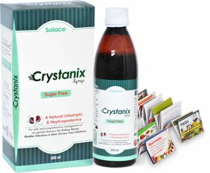CRYSTANIX SUGAR FREE AYURVEDIC KIDNEY STONE REMOVER SYRUP Price in ...
