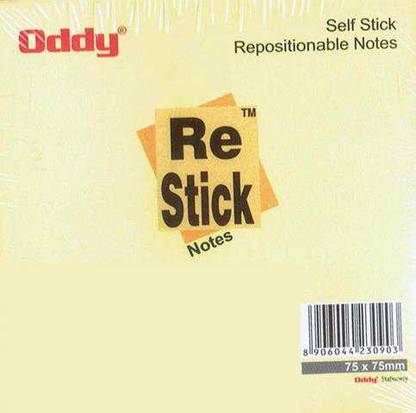 Flipkart.com | Oddy Re Stick Notes 100 Sheets Re Stick Notes, 0 Colors ...