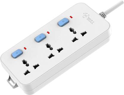 Gongniu Gongniu Bull Extension Board - 3 Socket, 3 Switch, 3 M Wire ...