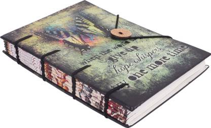 HAND SEW KRAFT RECYCLED DIARY A5 Diary NO 144 Pages Price in India ...
