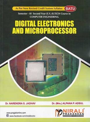 DIGITAL ELECTRONICS AND MICROPROCESSOR (For DBATU - Semester 3 - Computer Engg): Buy DIGITAL ...